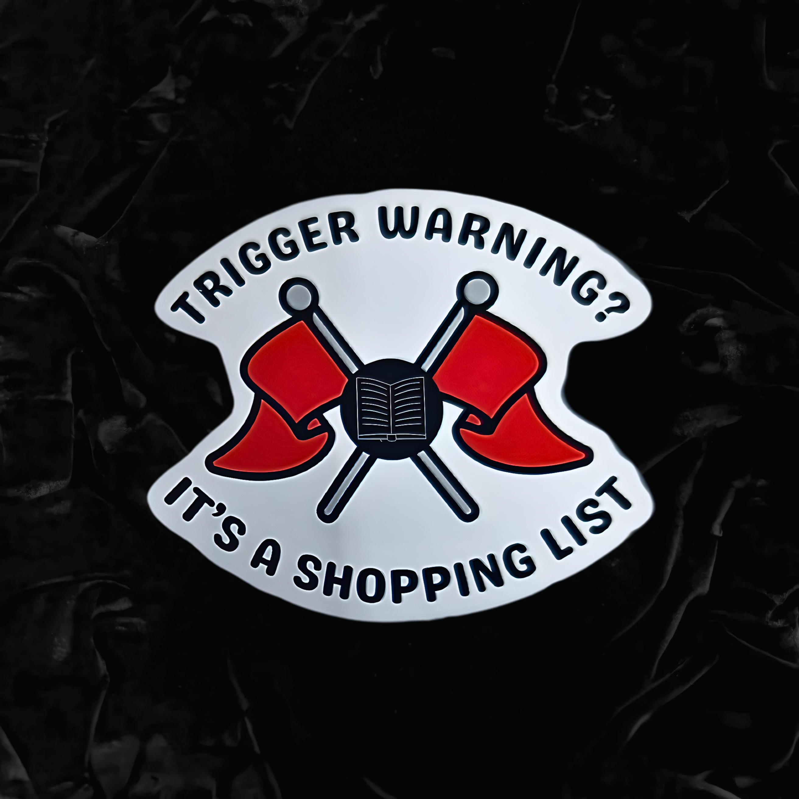 Trigger Warning Sticker – All Spice Archive